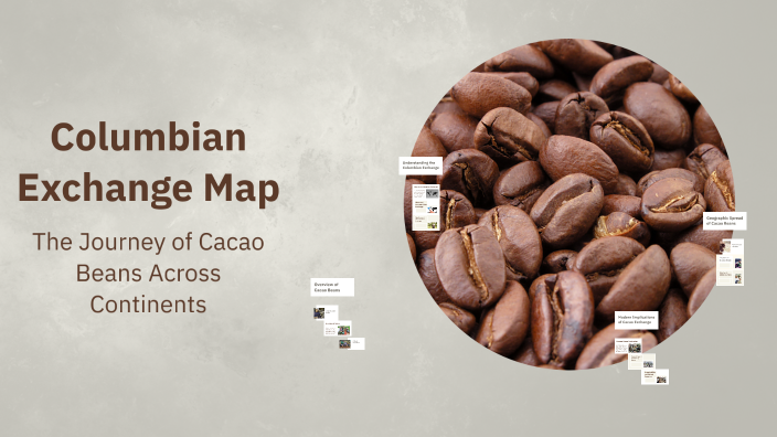 Columbian Exchange Map by Kerelin Lissette R on Prezi
