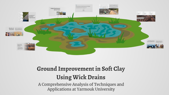Ground Improvement in Soft Clay Using Wick Drains by Haneen Al on Prezi