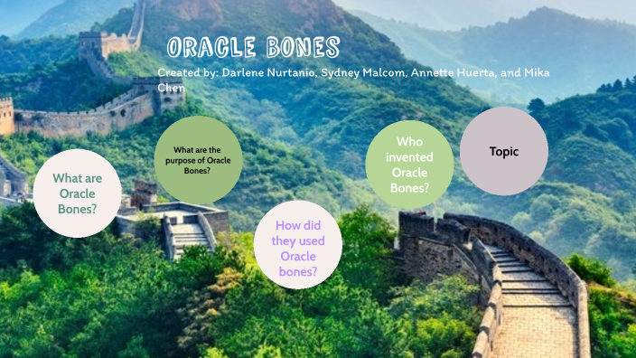 Oracle Bones, Ancient China by Annette Huerta on Prezi