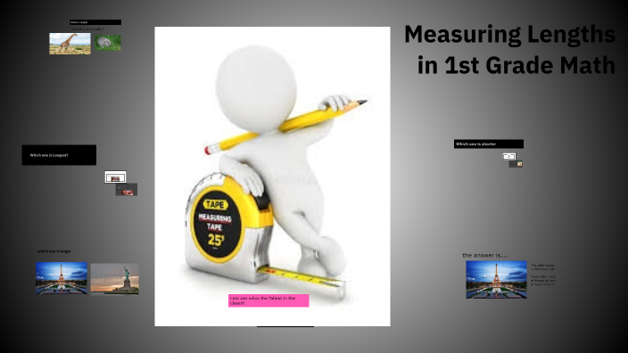 Measuring Lengths in 1st Grade Math by Mikayla Davy on Prezi