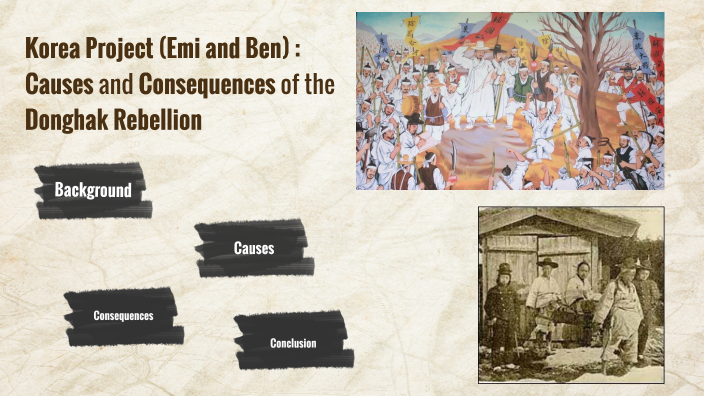 Donghak Rebellion by Benjamin Haddeman on Prezi