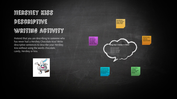 Hershey Kiss Descriptive Writing Activity by Jackie Stewart on Prezi