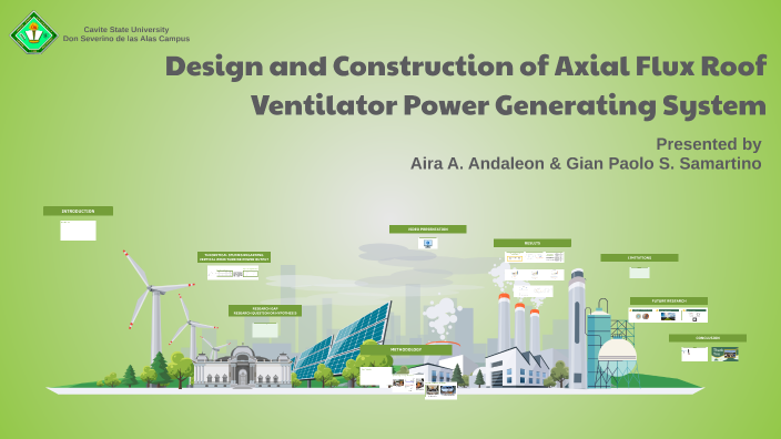 Design and Construction of Axial Flux Roof Ventilator Power Generating ...
