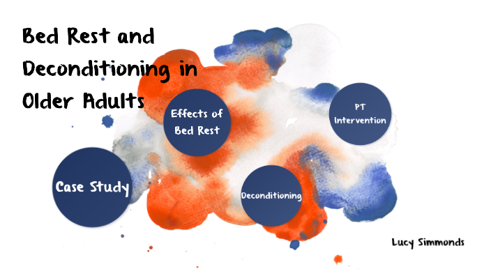 Bed Rest and Deconditioning in Older Adults by Lucy Simmonds