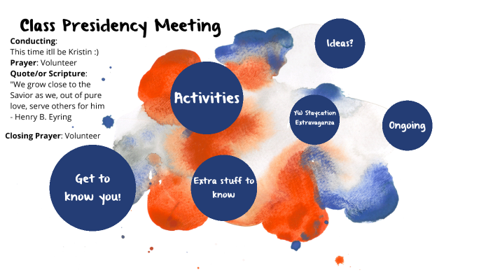 Young Women's Class Presidency Meeting by Kristin Sparks on Prezi