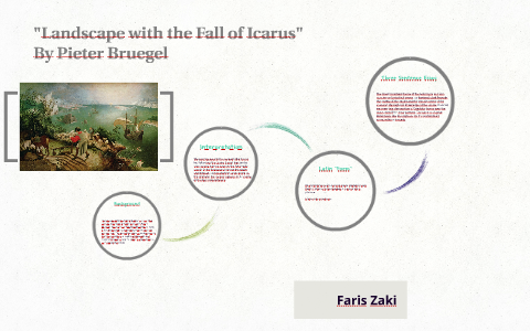 "Landscape with the Fall of Icarus" by Faris Zaki on Prezi