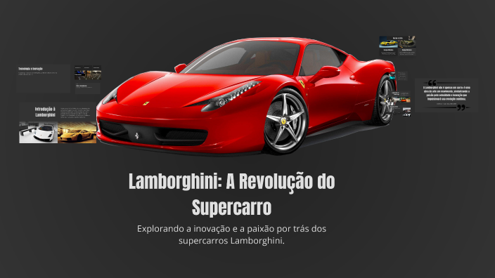 Lamborghini: A Revolução do Supercarro by Santiago Pinto on Prezi