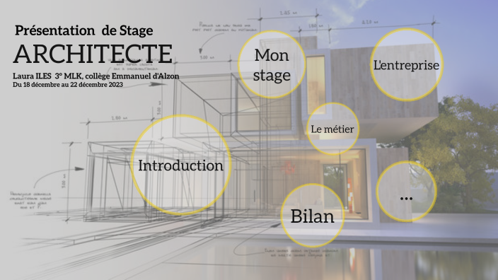 Oral rapport de stage architecte Laura Iles by stephanie iles on Prezi