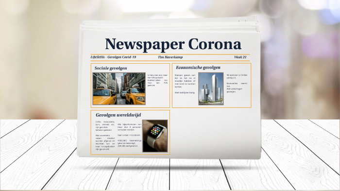 Gevolgen Covid-19 by Tim Haverkamp on Prezi