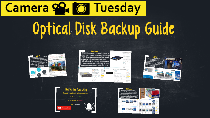 Optical Disk Backup Guide by Anupam Vipul on Prezi