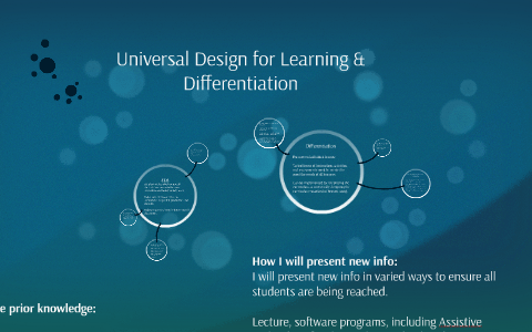 Universal Design for Learning & Differentiation by Erin Davidson on Prezi