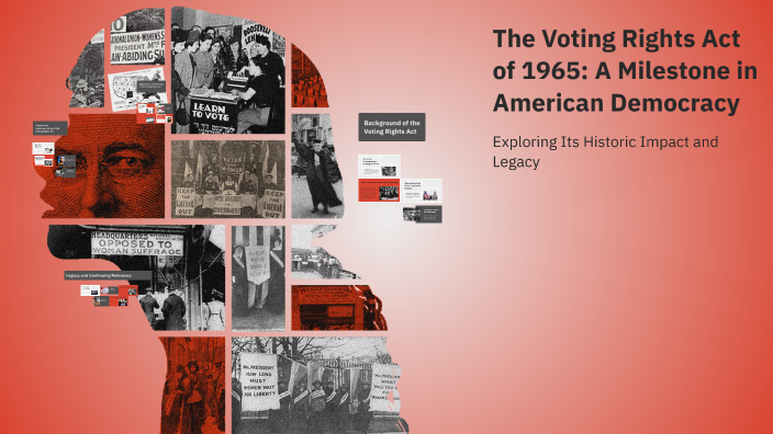 The Voting Rights Act of 1965: A Milestone in American Democracy by ...