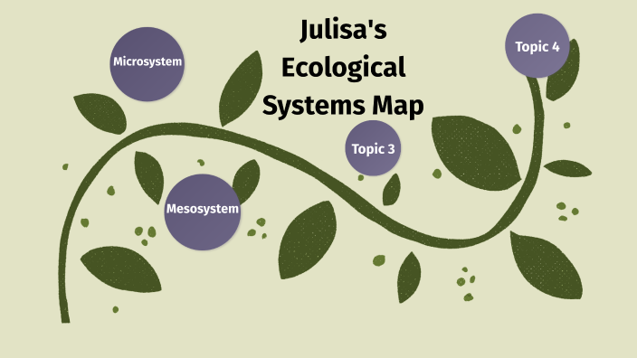 Ecological Systems Map by Julisa Chavez