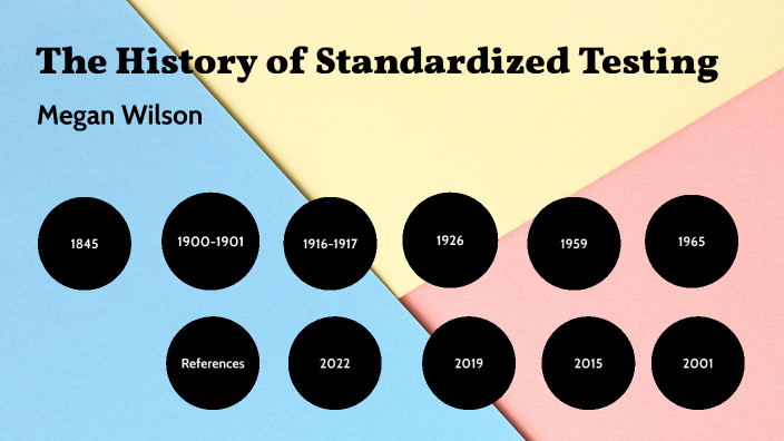 The History of Standardized Testing by Megan Wilson on Prezi