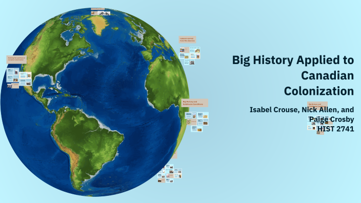 Big History Applied to Canadian Colonization by Paige Crosby on Prezi