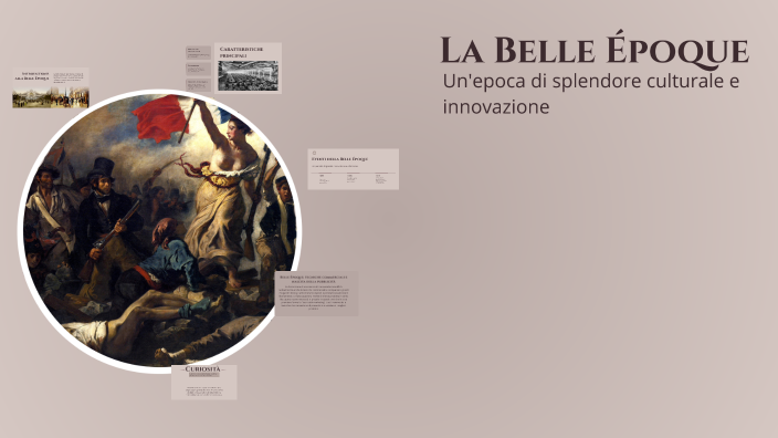 La Belle Époque by ALICE CIRILLO on Prezi