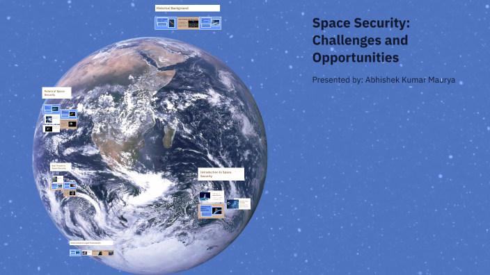 Space Security Challenges And Opportunities By Abhishek Maurya On Prezi