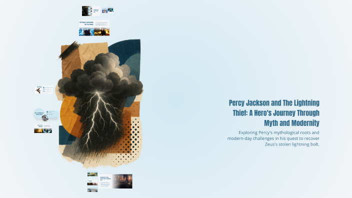 Percy Jackson and The Lightning Thief: A Hero's Journey Through Myth ...