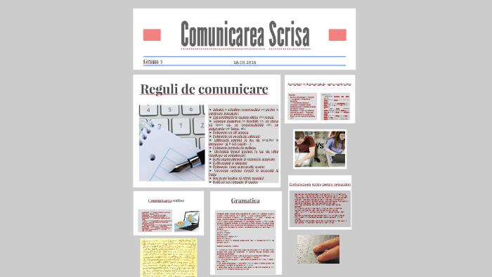Comunicarea Scrisa by Adrian Popa on Prezi