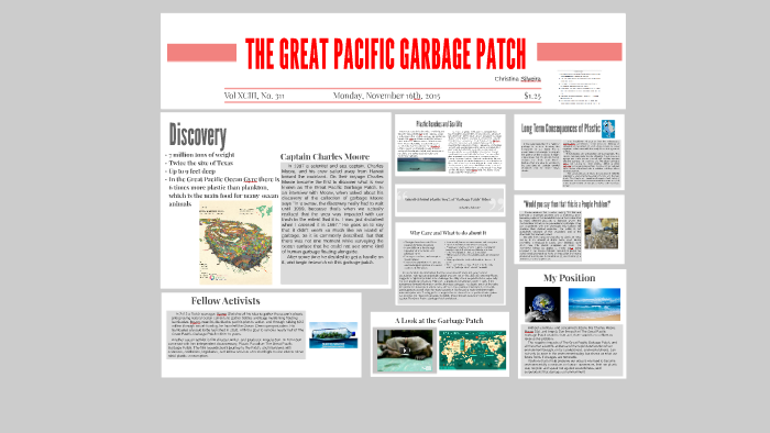 THE GREAT PACIFIC GARBAGE PATCH by Christina Silveira on Prezi