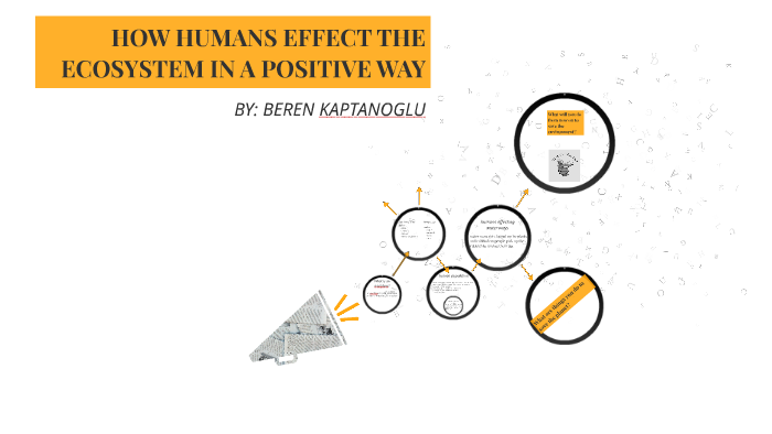 HOW HUMANS EFFECT THE ECOSYSTEM IN A POSITIVE WAY by beren kaptanoglu ...