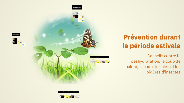 Prévention durant la période estivale by Isabelle Côté on Prezi