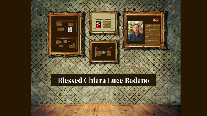 Blessed Chiara Luce Badano by Evan Patterson on Prezi