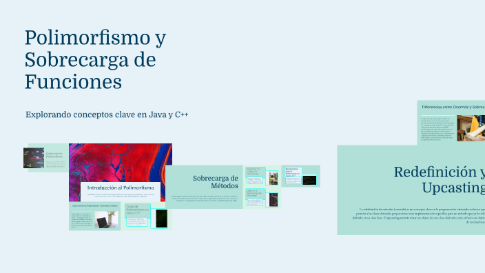 Polimorfismo y Sobrecarga de Funciones by Hassan Badredun on Prezi