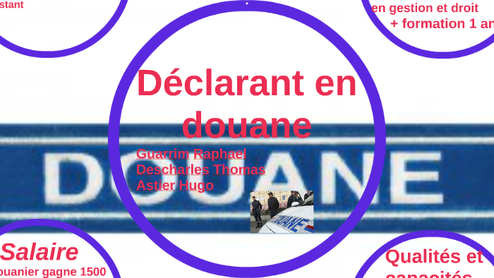 déclarant en douane by EPI 4è1 on Prezi