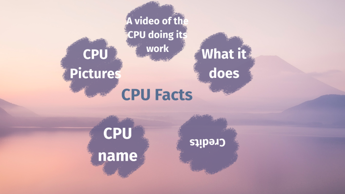 CPU Facts by Teagan Cygnarowicz