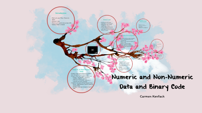 Numeric and Non-Numeric Data and Binary Code by Carmen Kenfack on Prezi