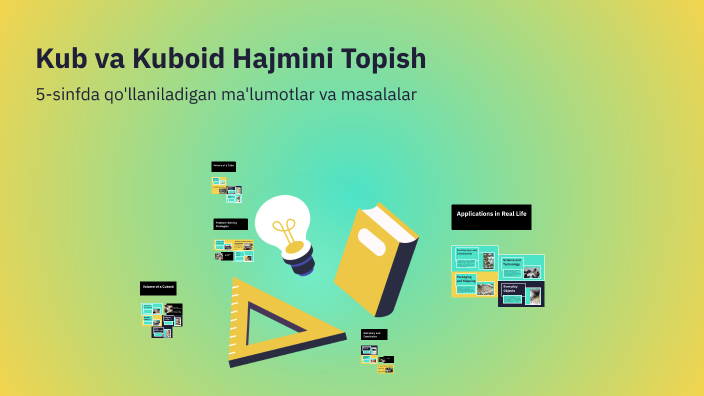 Kub va Kuboid Hajmini Topish by jj jj on Prezi