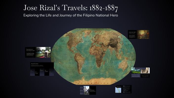 Jose Rizal's Travels: 1882-1887 by Adrian Libay on Prezi