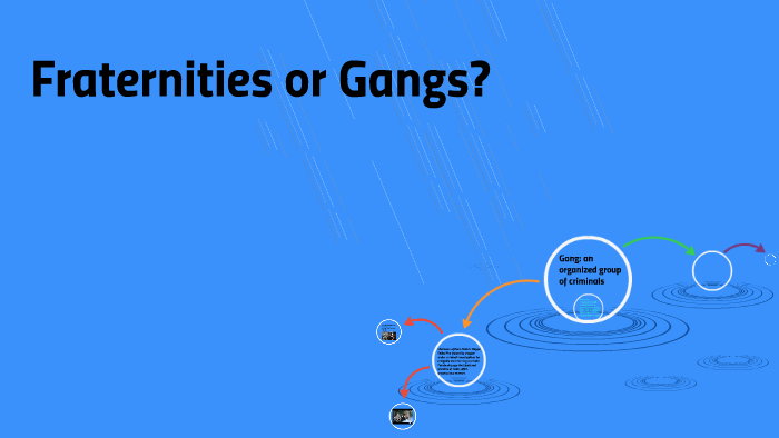 Fraternities or Gangs? by Marcey Mitcham on Prezi
