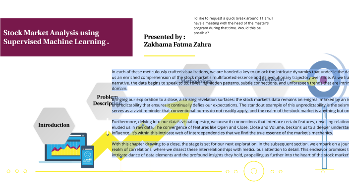 Stock Market Analysis using Supervised Machine Learning . by Fatma ...