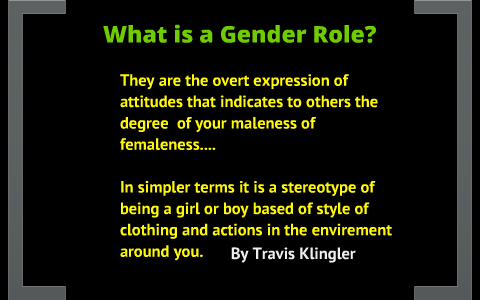 Gender Roles 1950's and Now by Travis Klingler on Prezi