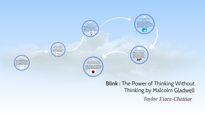 Blink : The Power of Thinking Without Thinking by Malcolm Gl by Taylor ...