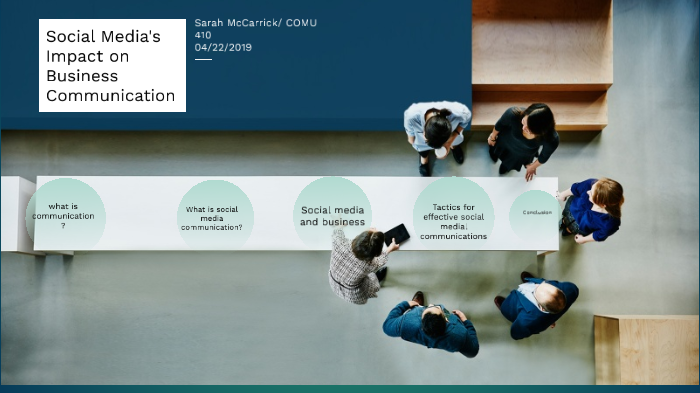 Social Media's Impact on Business Communication by Sarah McCarrick on Prezi