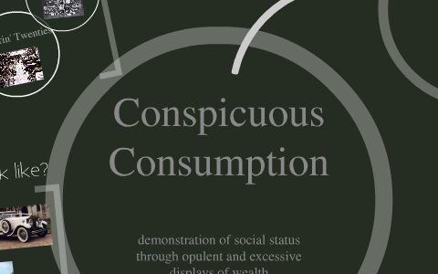 Conspicuous Consumption in the Early 20th Century by Kate Iannarone on ...