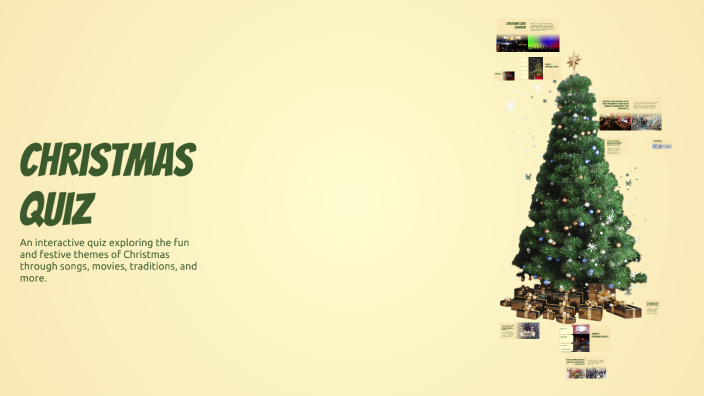 Christmas Quiz by Nitya Patel on Prezi