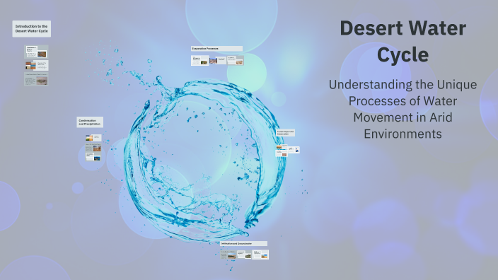 Desert Water Cycle by Tennyson Nixon on Prezi