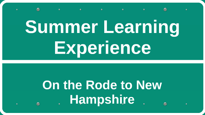 Summer Learning Experience by on Prezi