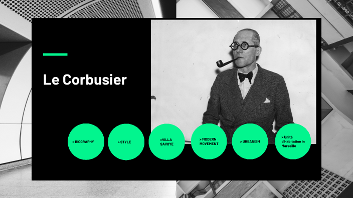 le Corbusier by on Prezi