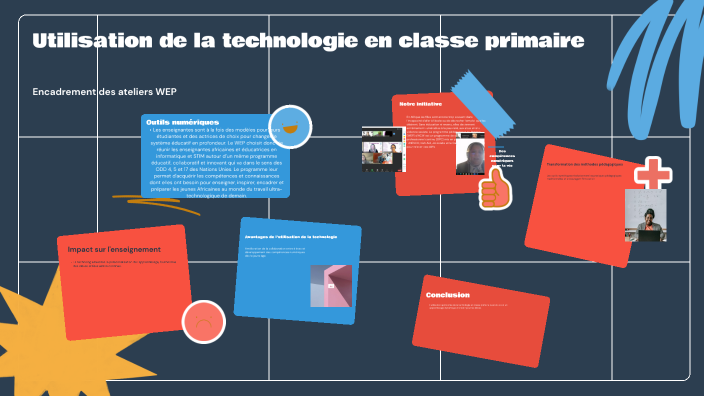 Utilisation de la technologie en classe primaire by Bouchra RHOUDDANI ...