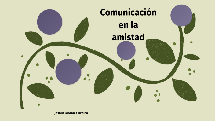 Comunicación en la amistad by Joshua Morales Urbina on Prezi