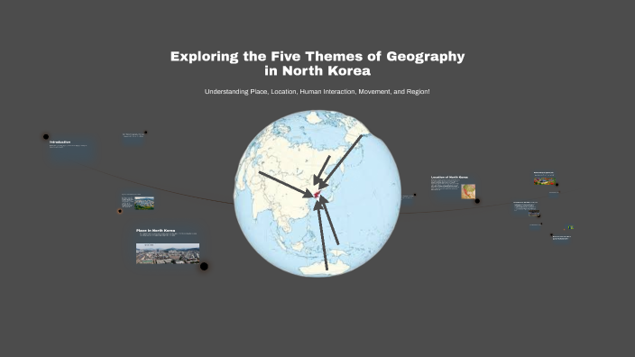 Exploring the Five Themes of Geography in North Korea by Levi ...
