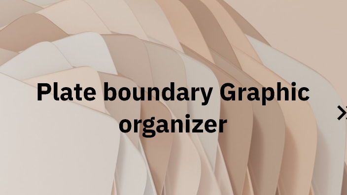 Plate boundary Graphic organizer by Payton Amick on Prezi