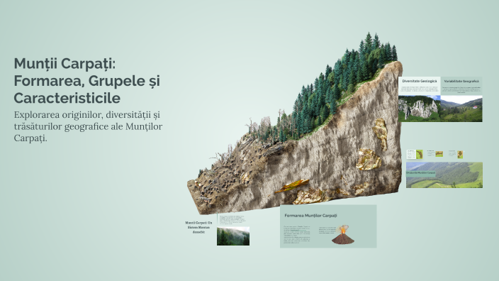 Muntii Carpati: Formarea, Grupe si Caracteristici by Georgiana Popescu on Prezi