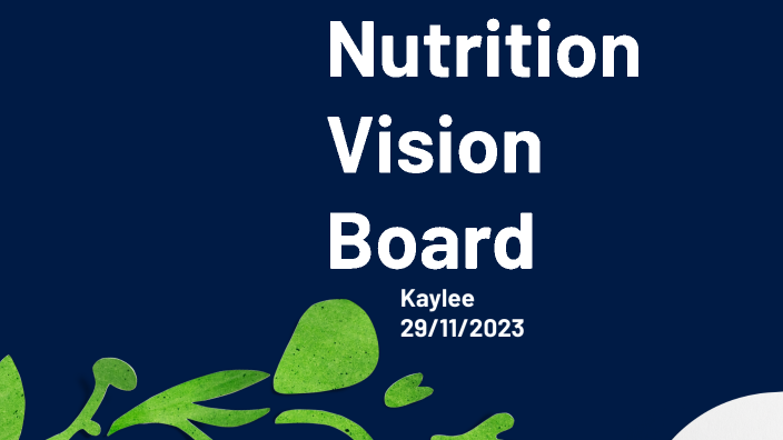 Nutrition vision board by Williams Kaylee on Prezi
