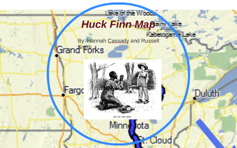 Huck Finn Map by Russ Smith on Prezi